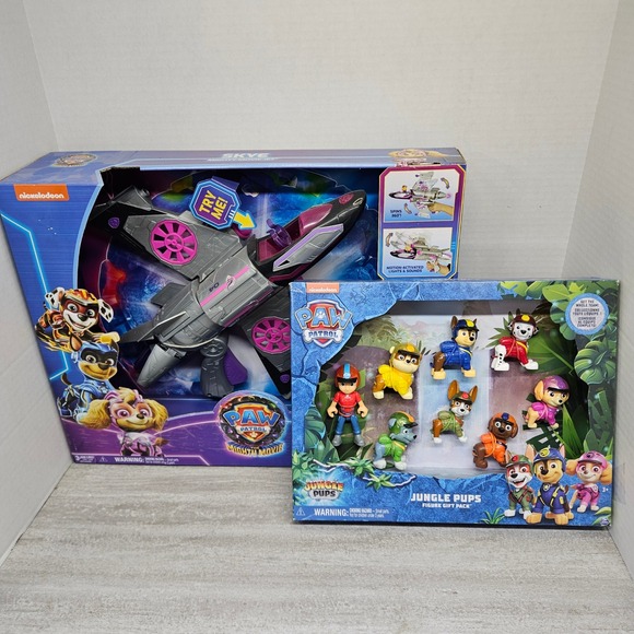 Nickelodeon Paw Patrol | Toys | Paw Patrol Mighty Movie Skye Mighty Jet ...